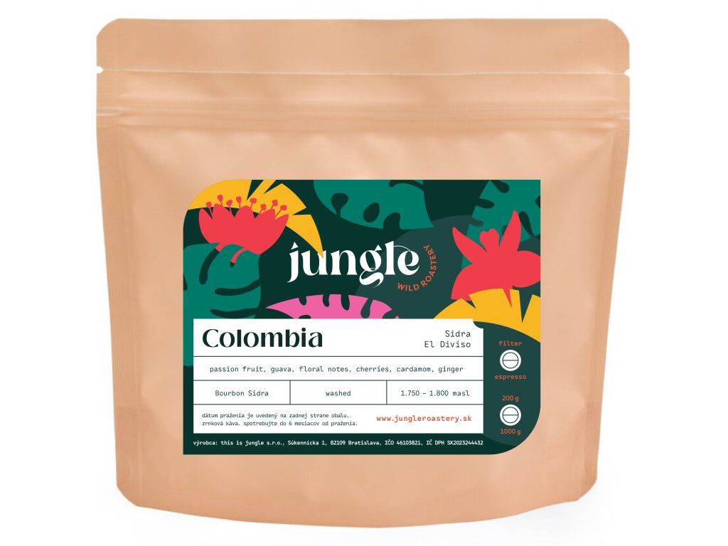 Colombia Bourbon Sidra El Diviso - specialty coffee beans | TheBeanGeek ...