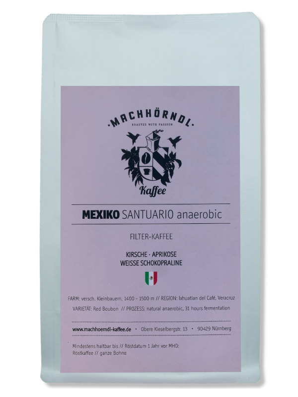 Mexiko Santuario Anaerobic Filter - specialty coffee beans | TheBeanGeek