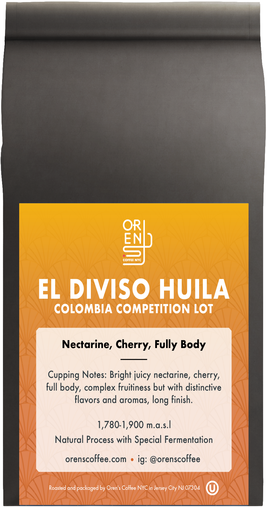 Colombia El Diviso Huila Competition Lot - specialty coffee beans ...