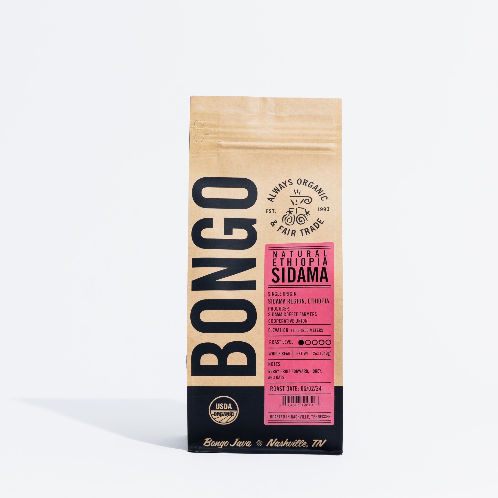 Natural Ethiopia Sidama - Specialty Coffee Beans | TheBeanGeek