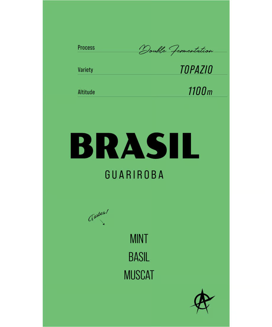 Brasil GUARIROBA Double Fermentation 150g - specialty coffee beans ...