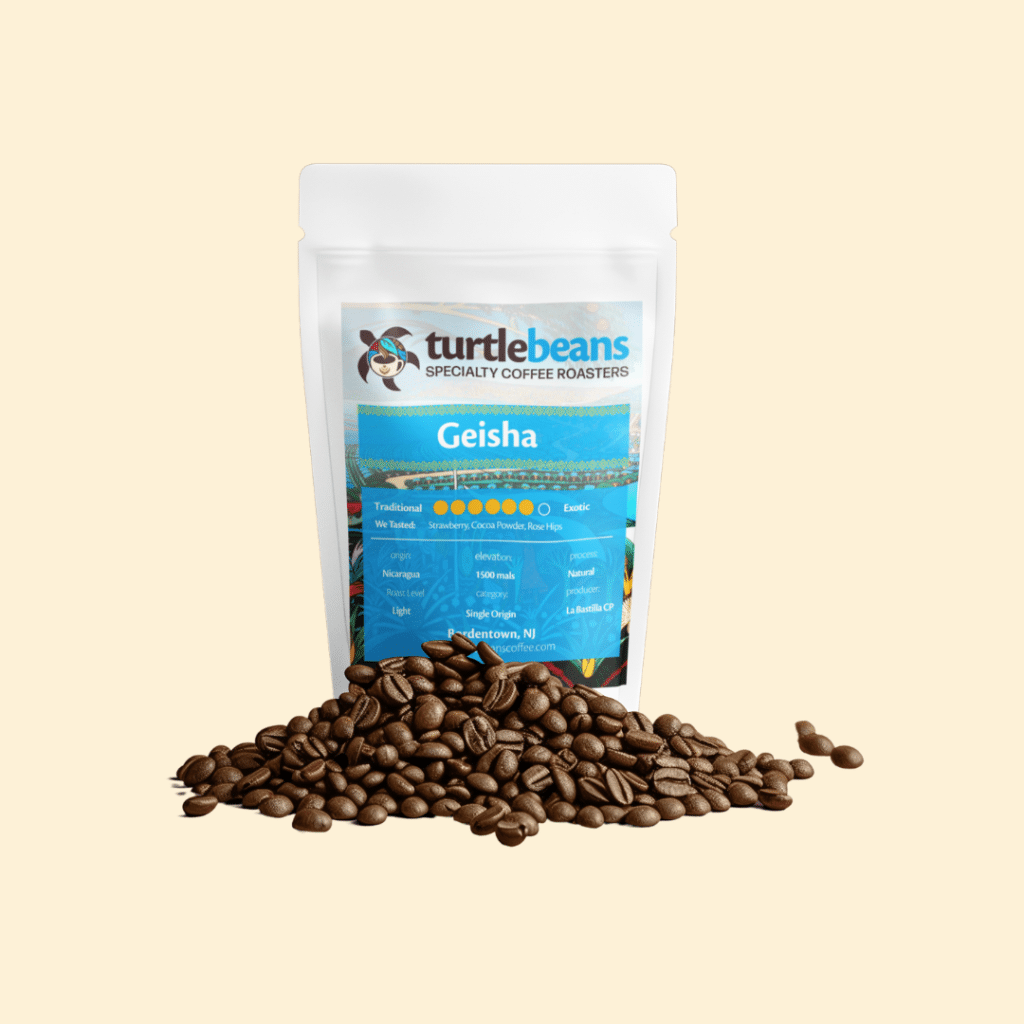 Geisha Nicaragua (12 oz) - specialty coffee beans | TheBeanGeek