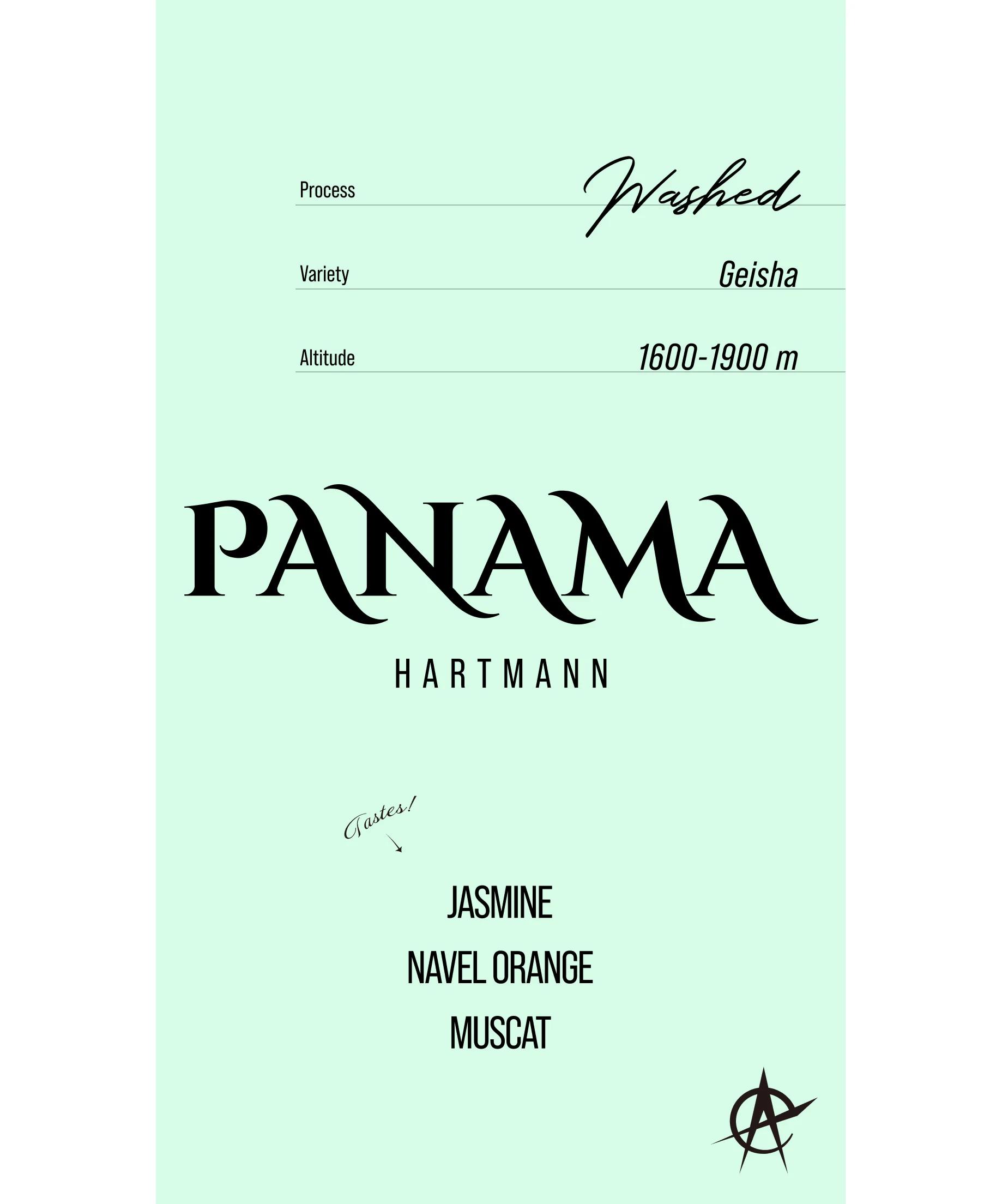 Panama Hartmann, Geisha - Washed - specialty coffee beans | TheBeanGeek